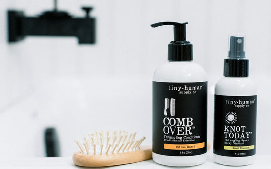 Comb Over Baby Hair Conditioner – Tiny Human Supply Co