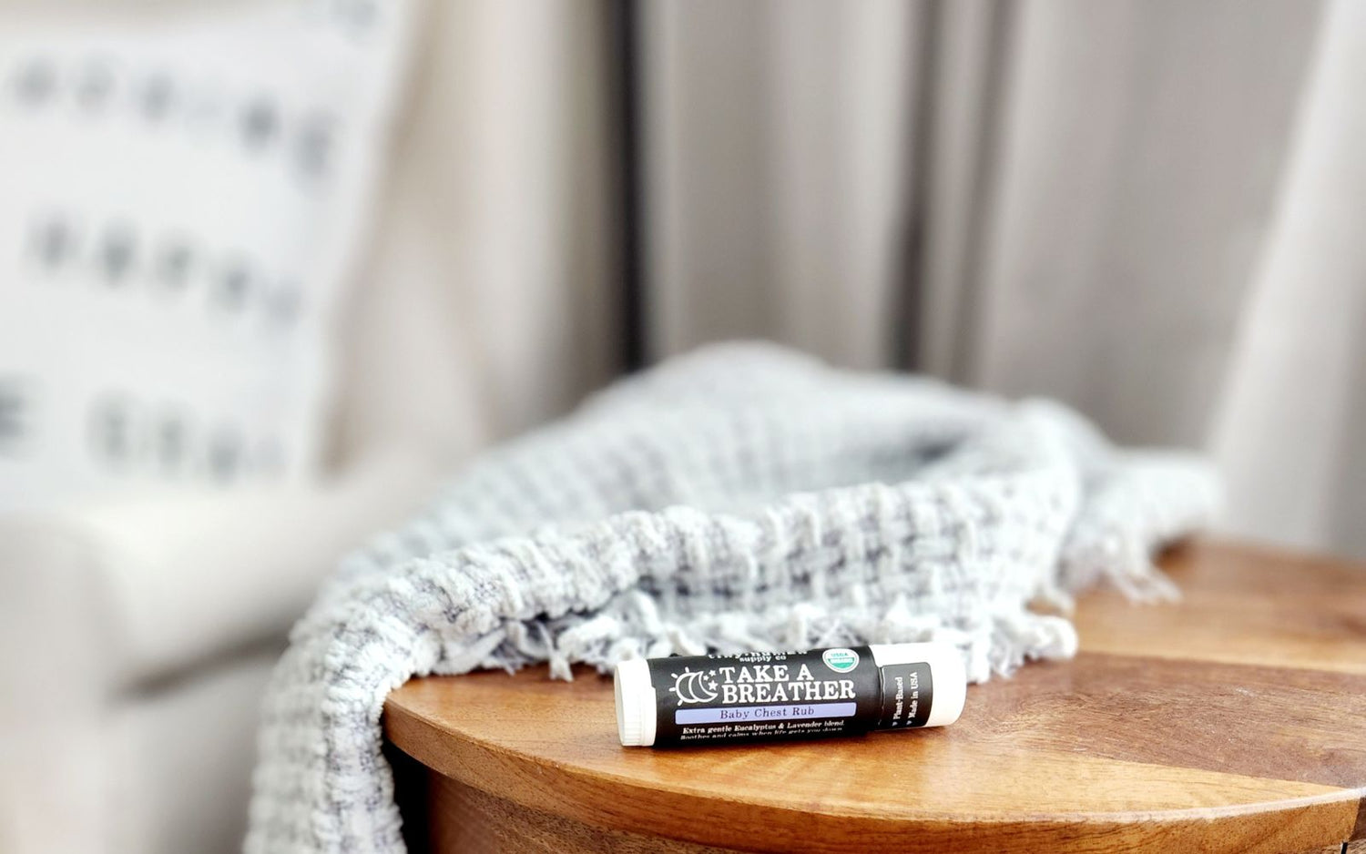 TAKE A BREATHER™ Organic Baby Chest Rub Stick – Tiny Human Supply Co